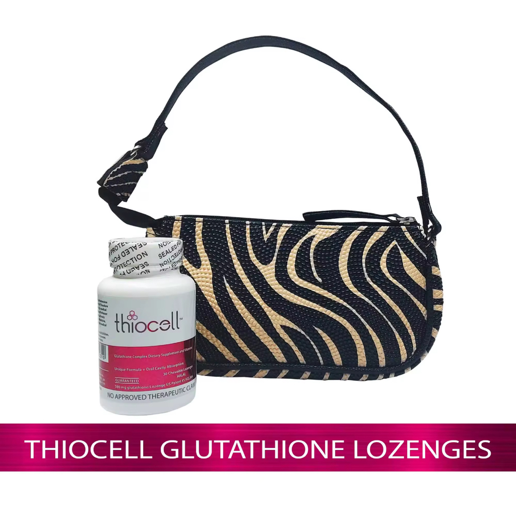 Thiocell Glutathione Lozenges 500mg with free Heart Bag | Shopee Singapore