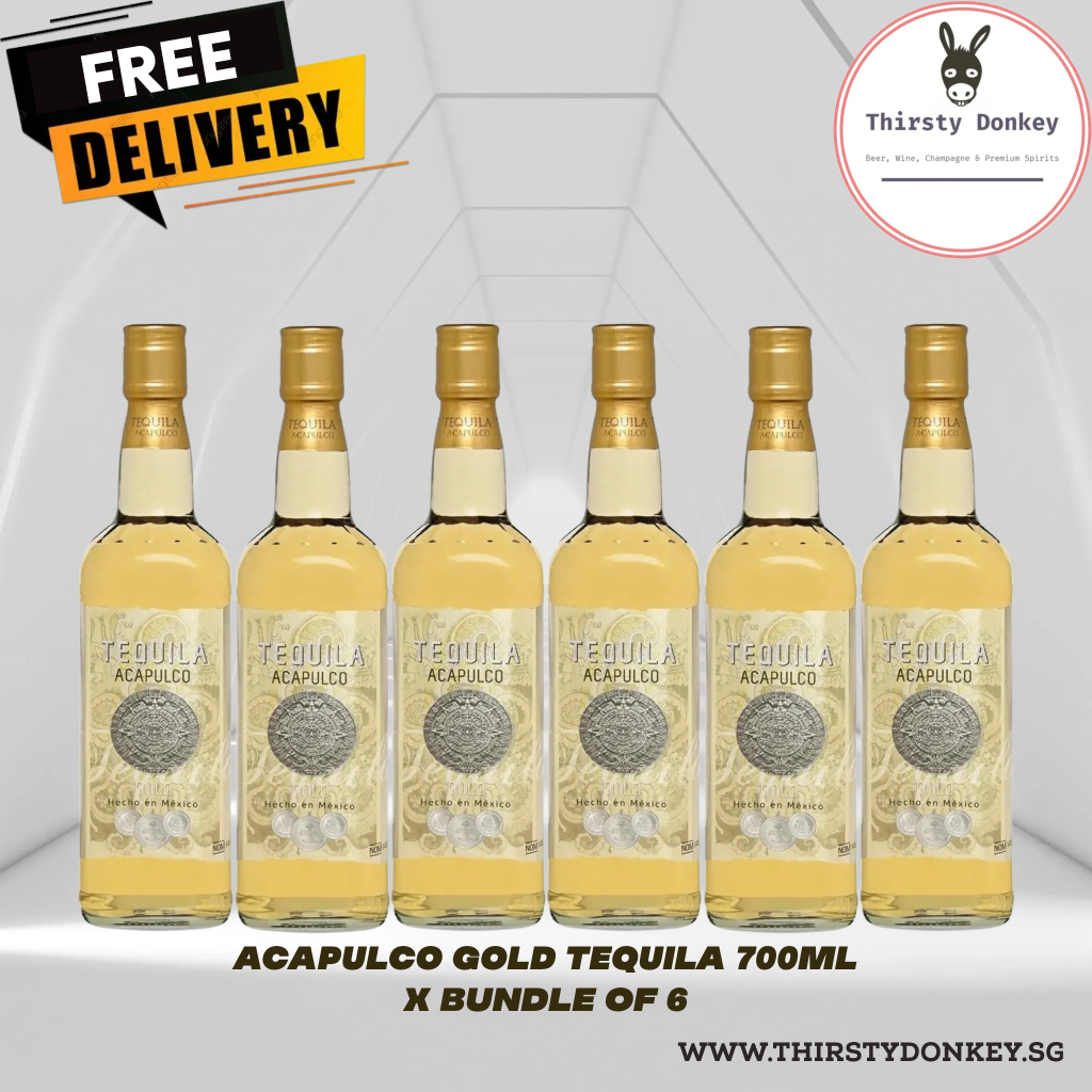 Acapulco Gold Tequila (Mexico) 700ml (Bundle of 6) | Shopee Singapore