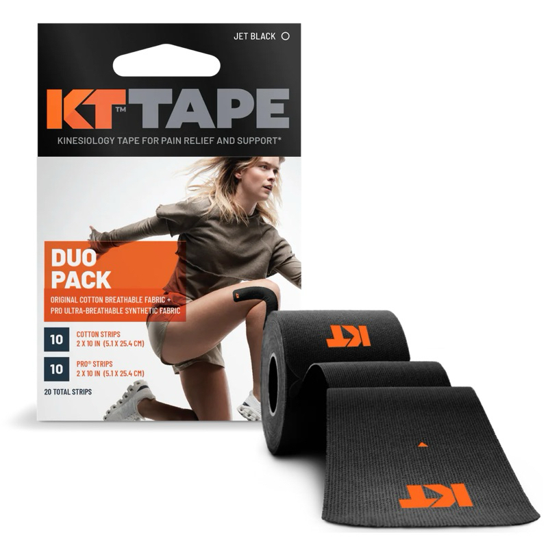 KT Tape Duo Pack (10 strips Cotton + 10 strips Pro) | Shopee Singapore