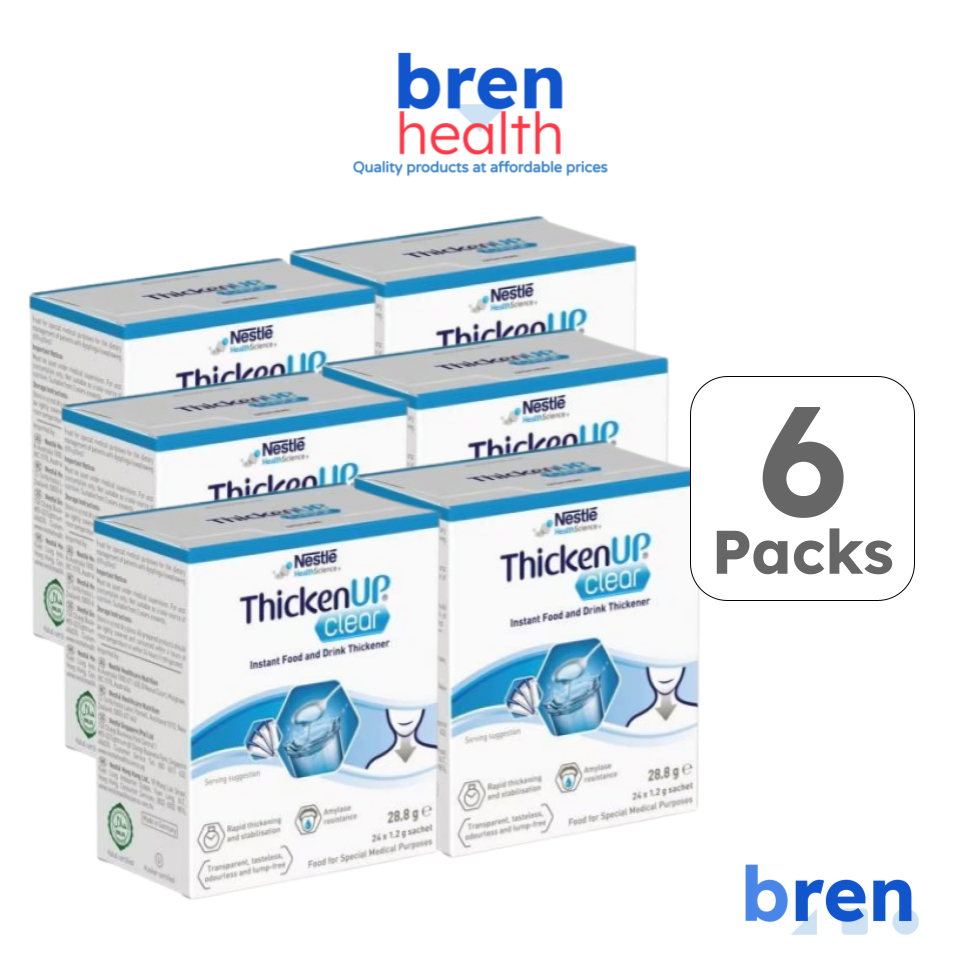 [Bundle of 6] Nestle Resource ThickenUp Clear Sachets 28.8g (24s x 1.2g ...
