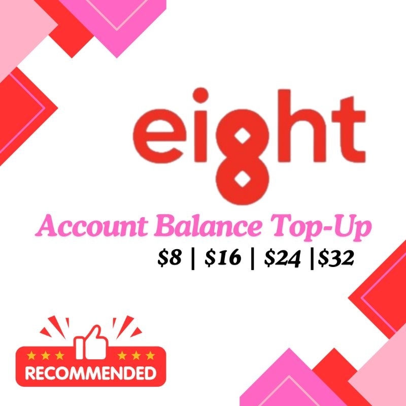 eight Wallet Balance Top-up | Shopee Singapore