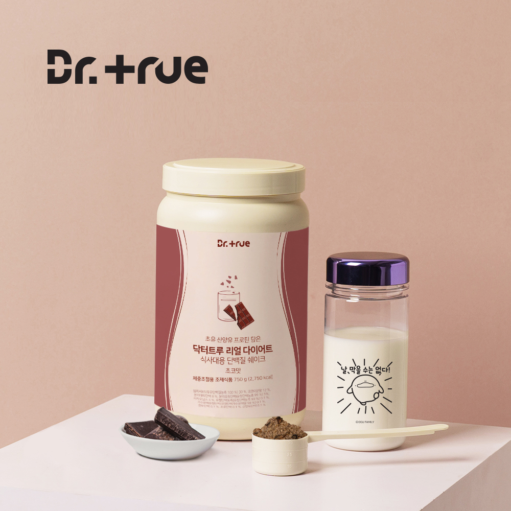 Dr.true Diet Protein Shake Chocolate Flavor, Low Calorie Food, Korea ...