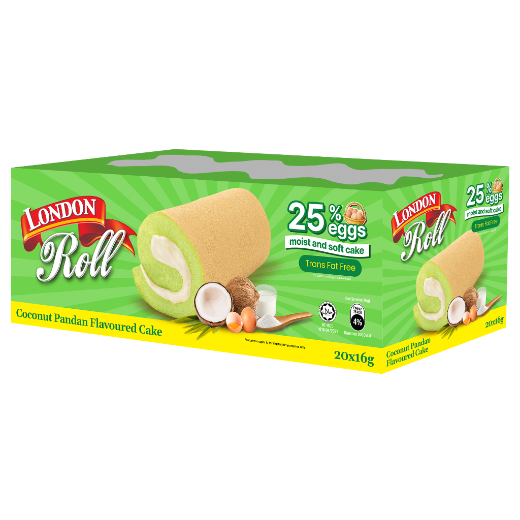 London Rolls Coconut 20S | Shopee Singapore