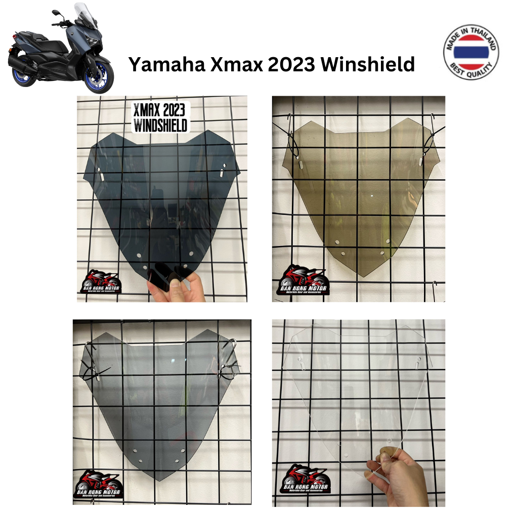 Xmax 2023/ 2024 Windshield Xmax V2 Acrylic Windshield Yamaha Xmax ...