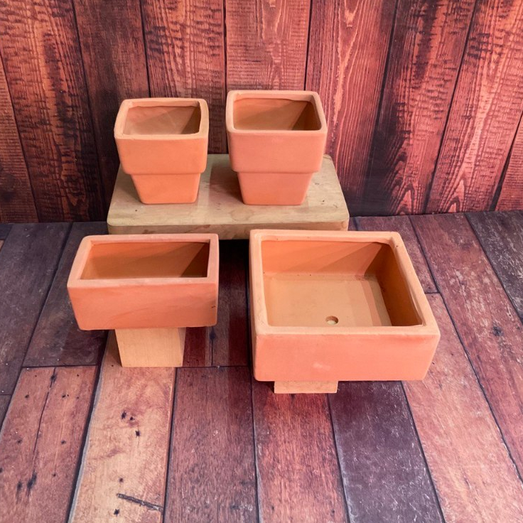 LOCAL SG SELLER READY STOCK - BEST SIZE BEST SHAPE TERRACOTTA POTS IN ...
