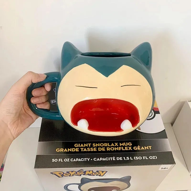 Pokémon Snorlax Ceramic High Capacity Mug 1000ml | Shopee Singapore