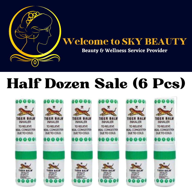 Tiger Balm Nasal Inhaler and Oil 2 in 1 – 1 Piece (2ml) $12.90 for 6pcs ...