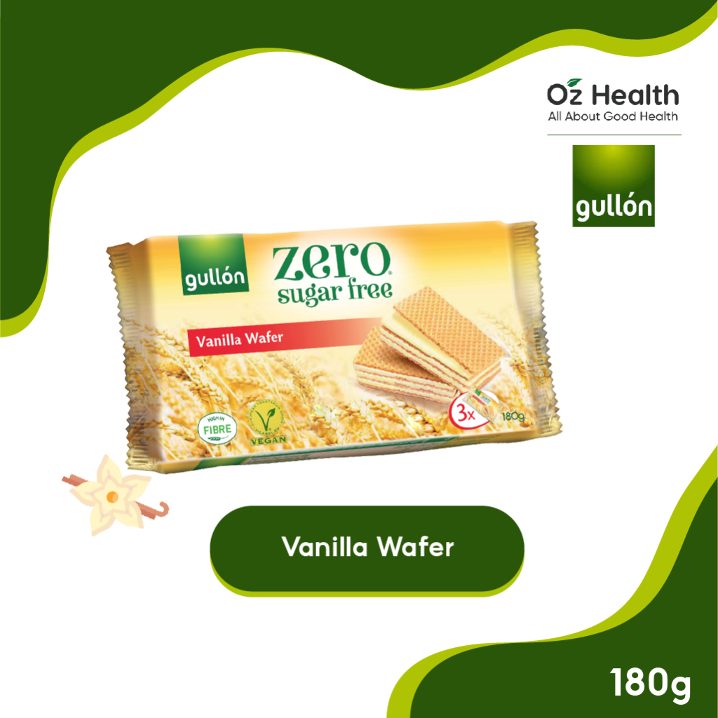 Gullon Zero Sugar Free Vanilla Wafer 180g | Shopee Singapore