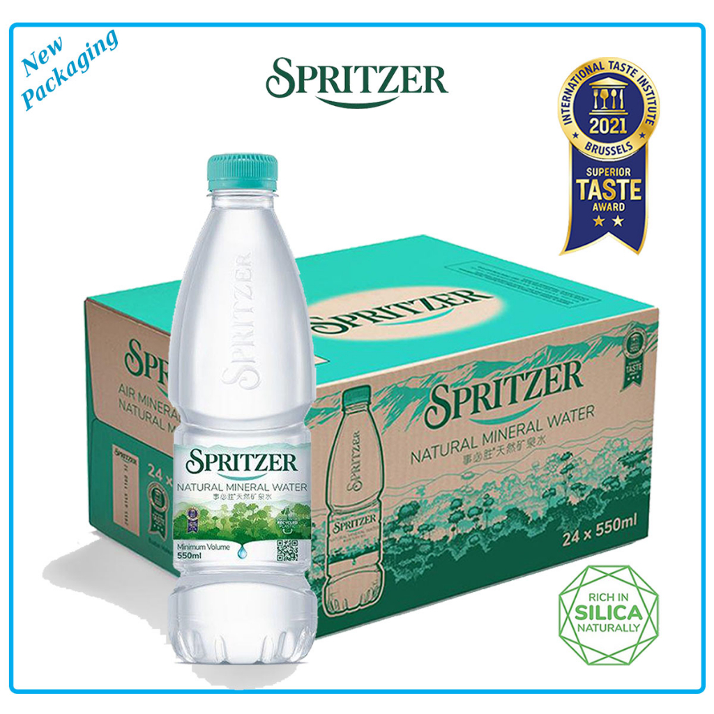 Spritzer Natural Mineral Water, Carton | Shopee Singapore