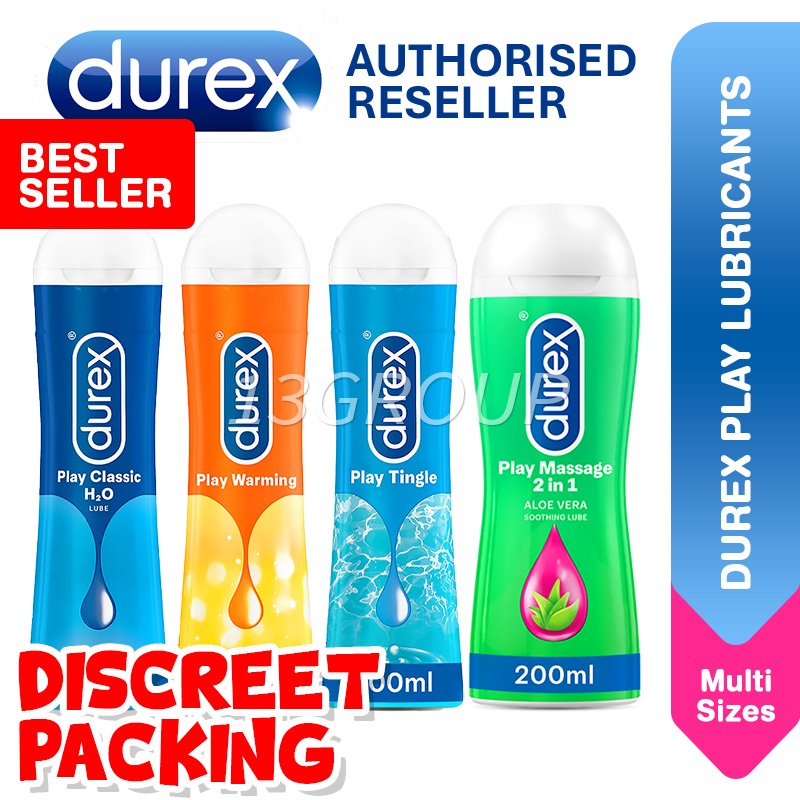 Durex Play Classic Massage 2in1 Gel Lube Tingle Warming Lubricants 50ml 200ml Shopee Singapore