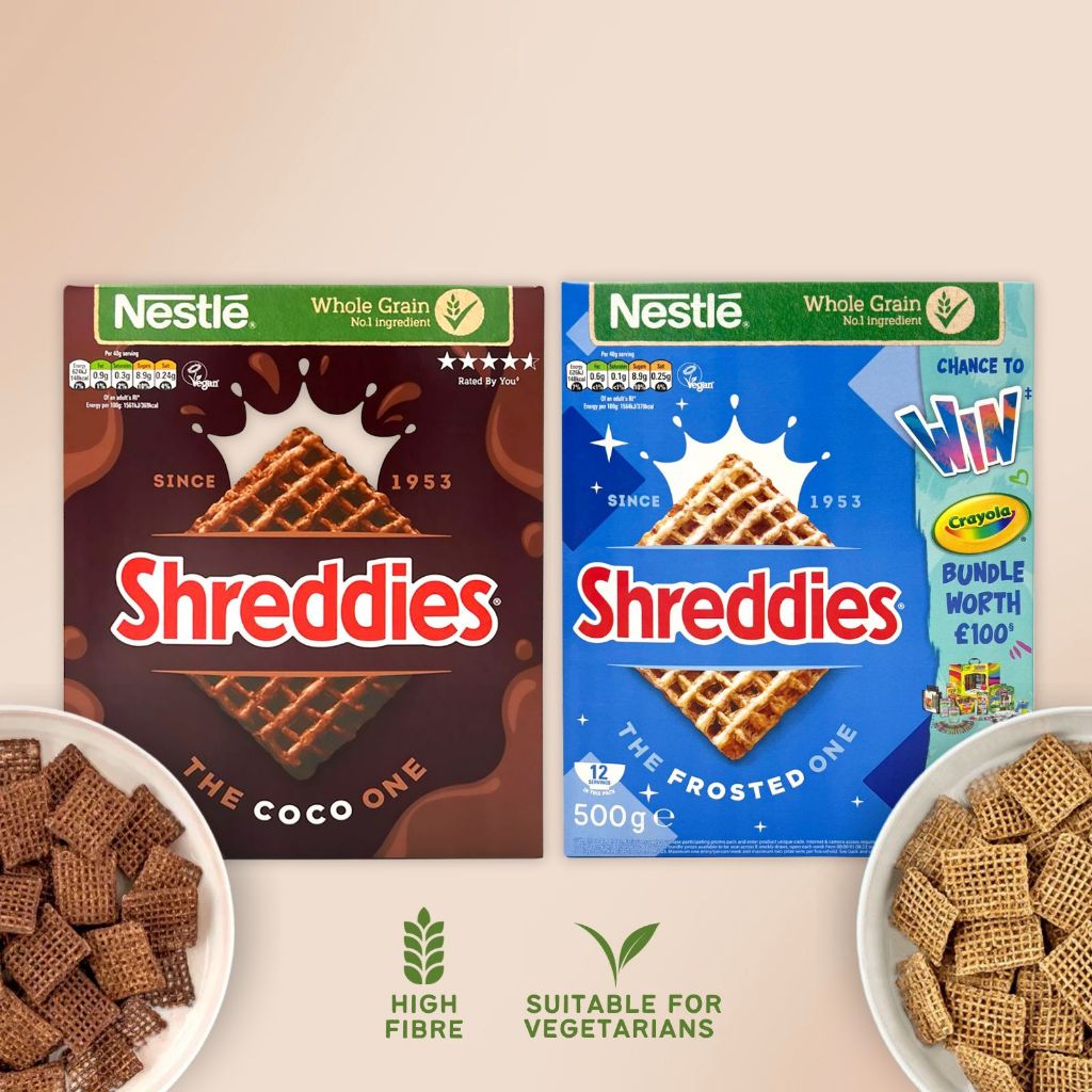 Nestle Shreddies Cereal 500g | Shopee Singapore