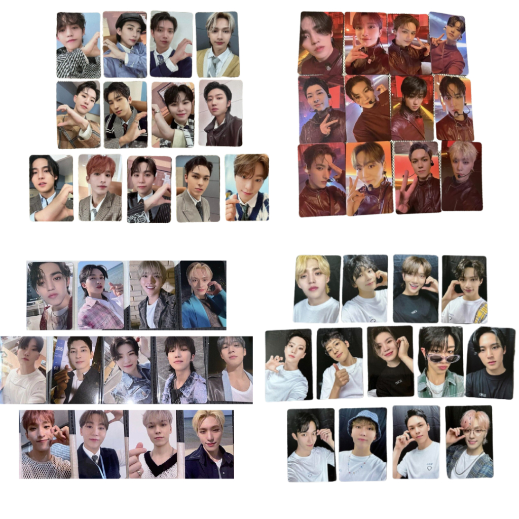 SEVENTEEN FML ALBUM YZY 一直娱 CHINA VER.1~4 OFFICIAL PHOTO CARD | Shopee ...