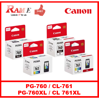 [ORIGINAL] Canon PG-760 760 / CL-761 761 / PG-760XL 760XL / CL-761XL ...
