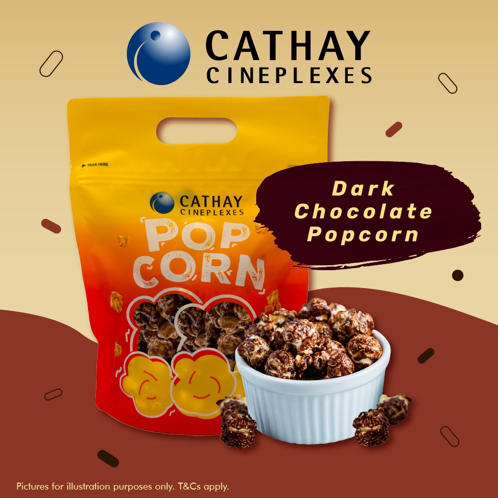 [Cathay Cineplexes] Dark Chocolate Popcorn (Redeem in stores) | Shopee ...