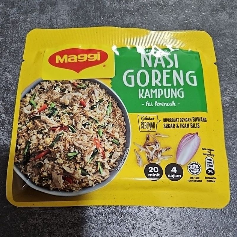 Maggi brand pes perencah nasi goreng kampung (fried rice paste) 60g ...