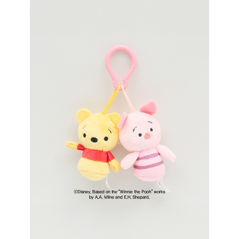 Daiso Korea Disney Winnie the Pooh + Piglet Doll | Shopee Singapore