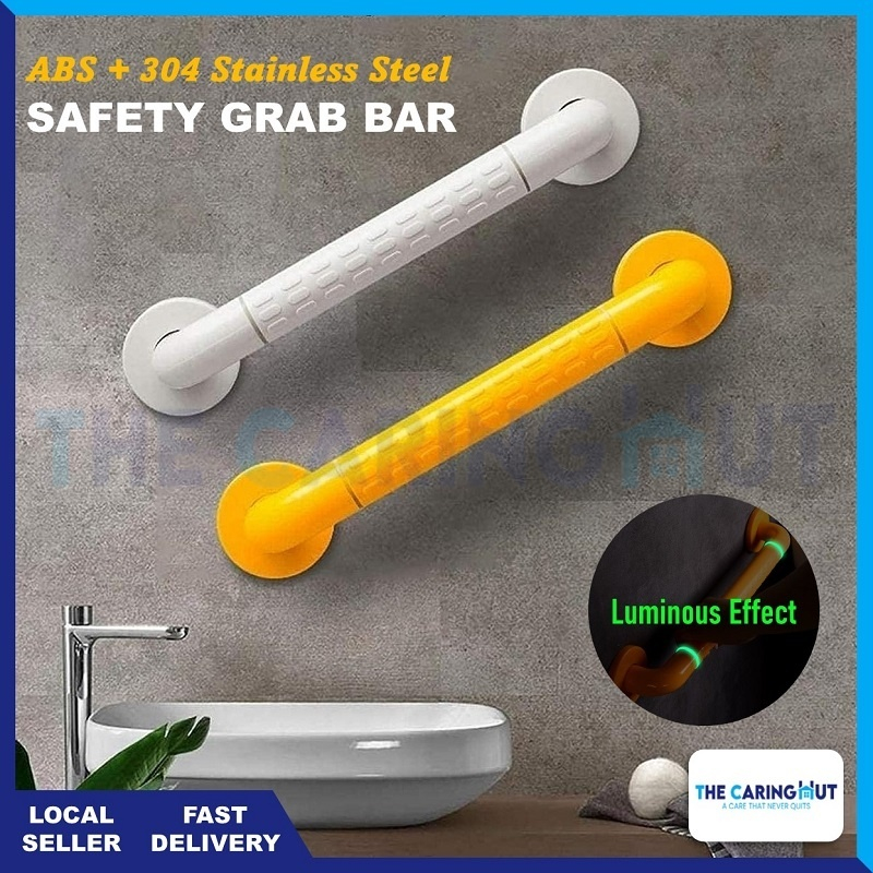 🏅Safety Bathroom Handrail Handle Bar Anti slip Grab Bar With Luminous ...