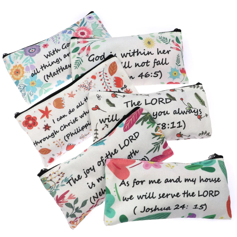 Pencil Case Bible Verse - Inspirational Quote Bible Verse Pencil Case ...