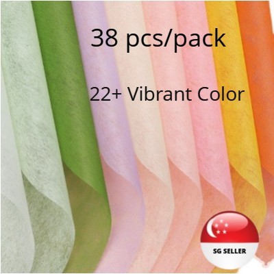 [Wholesale] 38 sheets Crepe Paper Packing Paper Tissue Wrapping Paper ...
