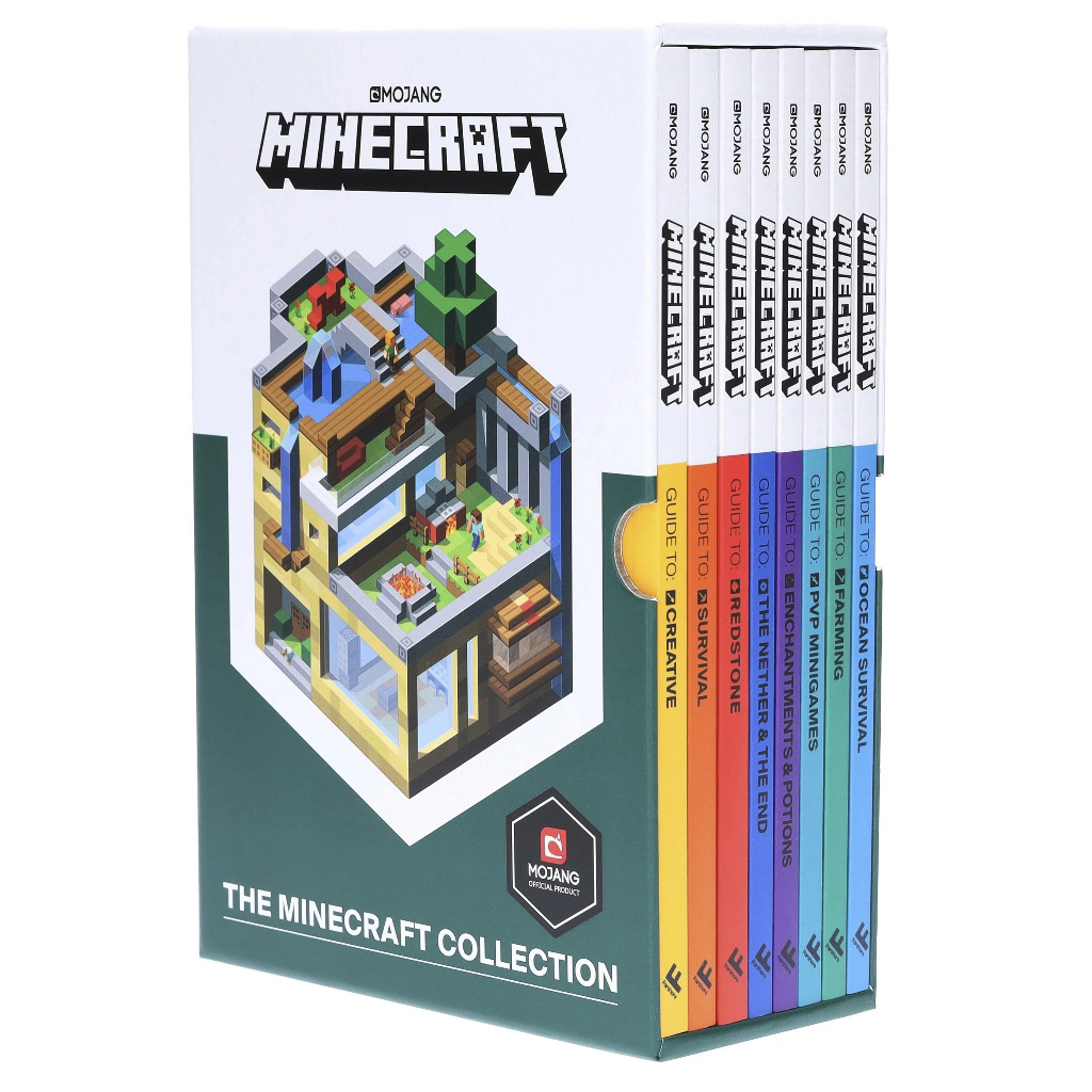 [Imported from UK] Minecraft Guides By Mojang AB 8 Books Collection Set ...