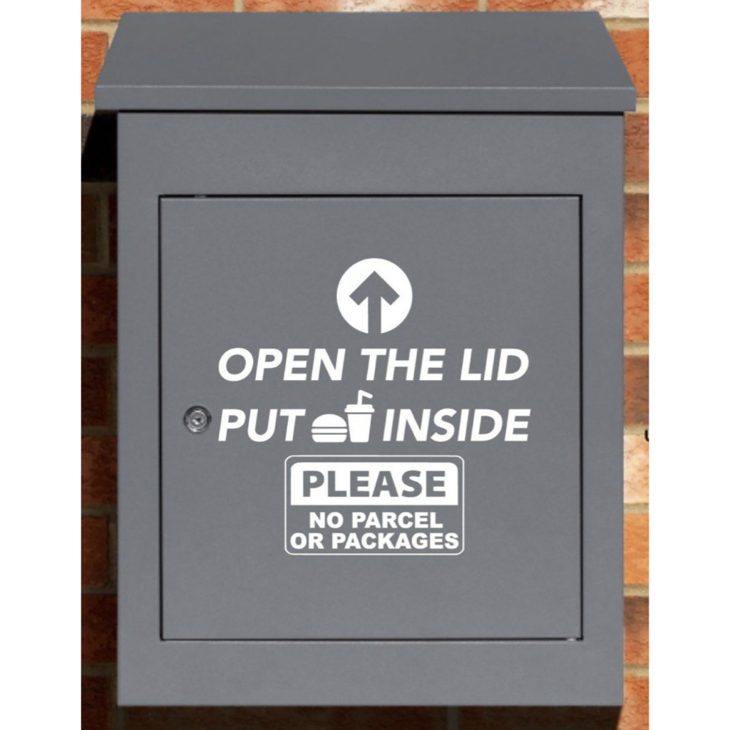 Custom Decals For KILOV Box Parcel Box Food Box Delivery Box High ...