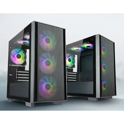 Tecware Nexus Air M3 M-Atx Case 6xARGB Fans Black | Shopee Singapore