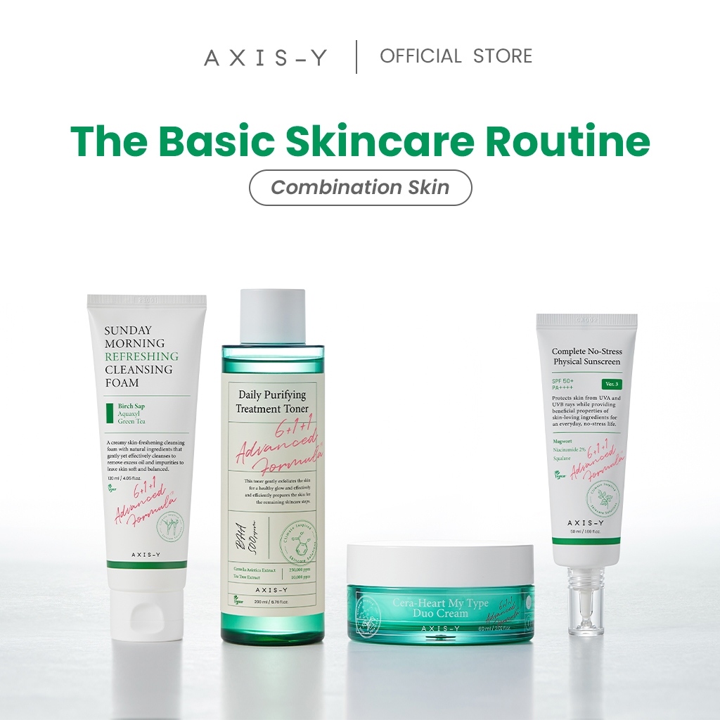 [AXIS-Y OFFICIAL] The Basic Skincare Routine - Combination Skin ...