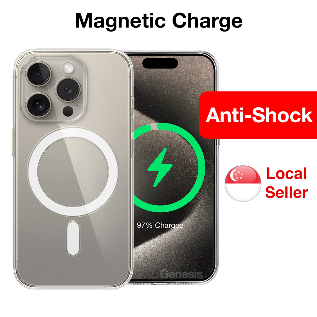 Genesis Magnetic iPhone Case 16 Pro Max/ 16e/ 15/ 14/ 13/ 12/ Phone ...