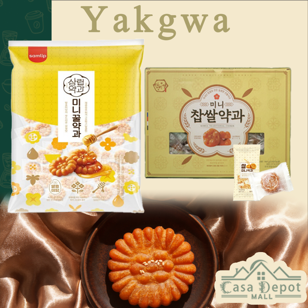 [Samlip] Korean Yakgwa, Traditional Snacks Mini Honey Glutinous Rice ...