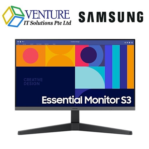[NEW LAUNCH] Samsung 24" Essential Monitor S3 ( S33GC )/LS24C330GAEXXS ...
