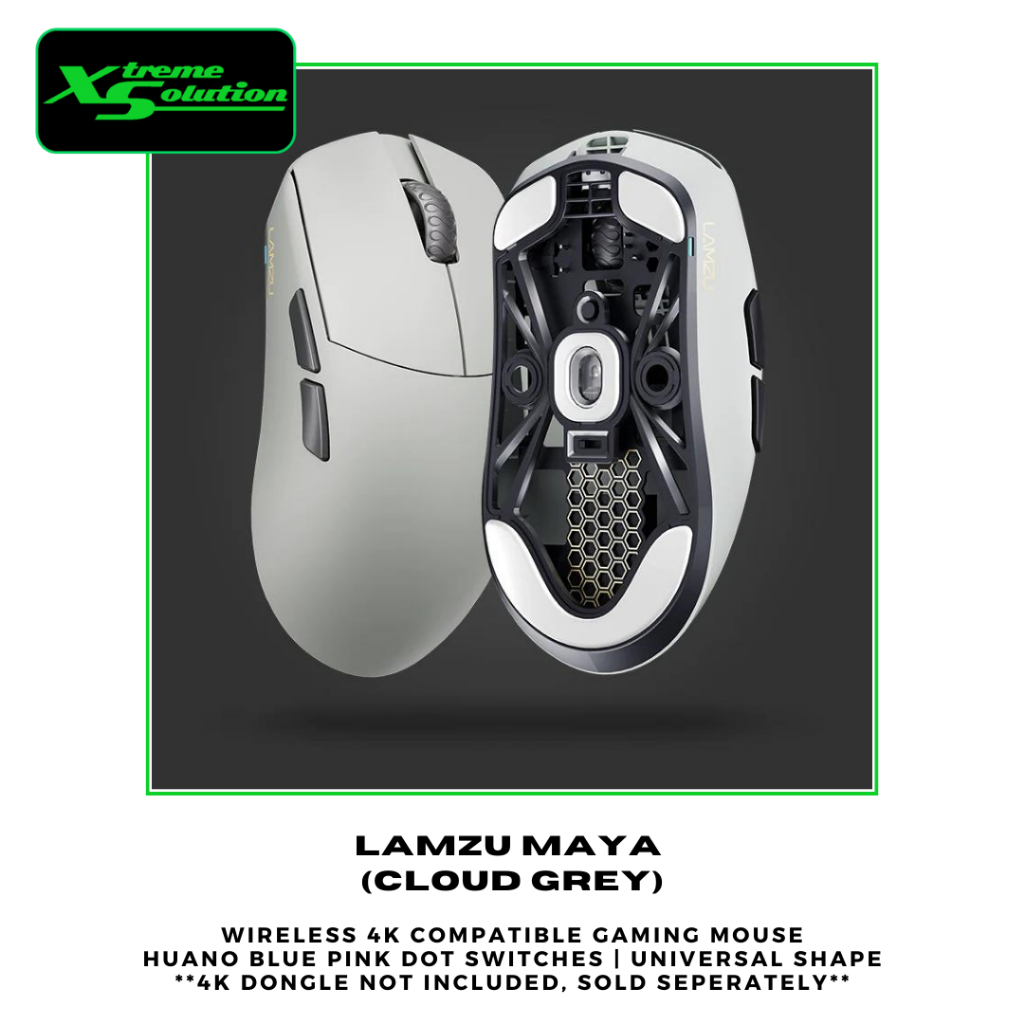 Lamzu Maya - 45G Ultra Lightweight Wireless Gaming Mouse | Shopee Singapore