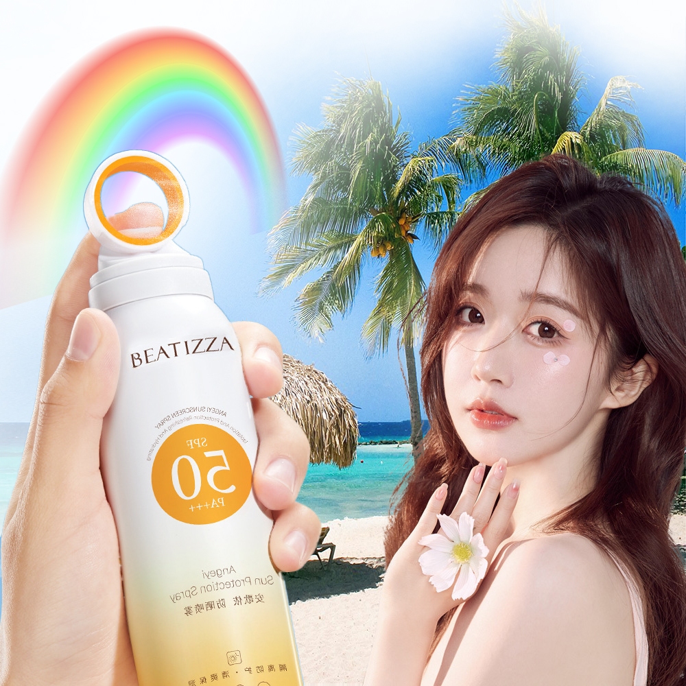 Sunscreen Spray SPF50 PA+ UV Protection 150ml Small Aperture Spray ...