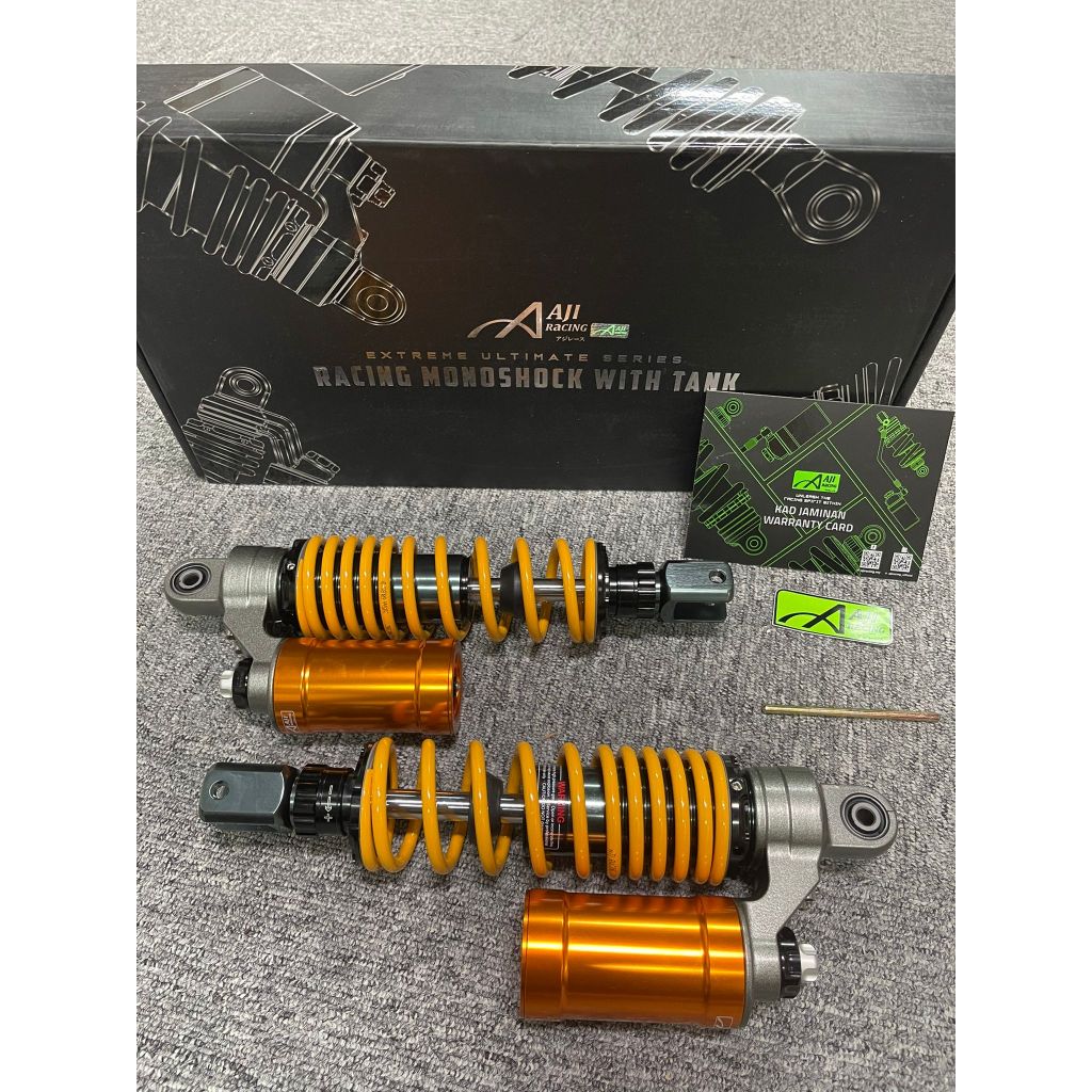 AEROX V1 V2 NVX155 Aji Racing Absorber With Tank (305mm)/ Monoshock ...