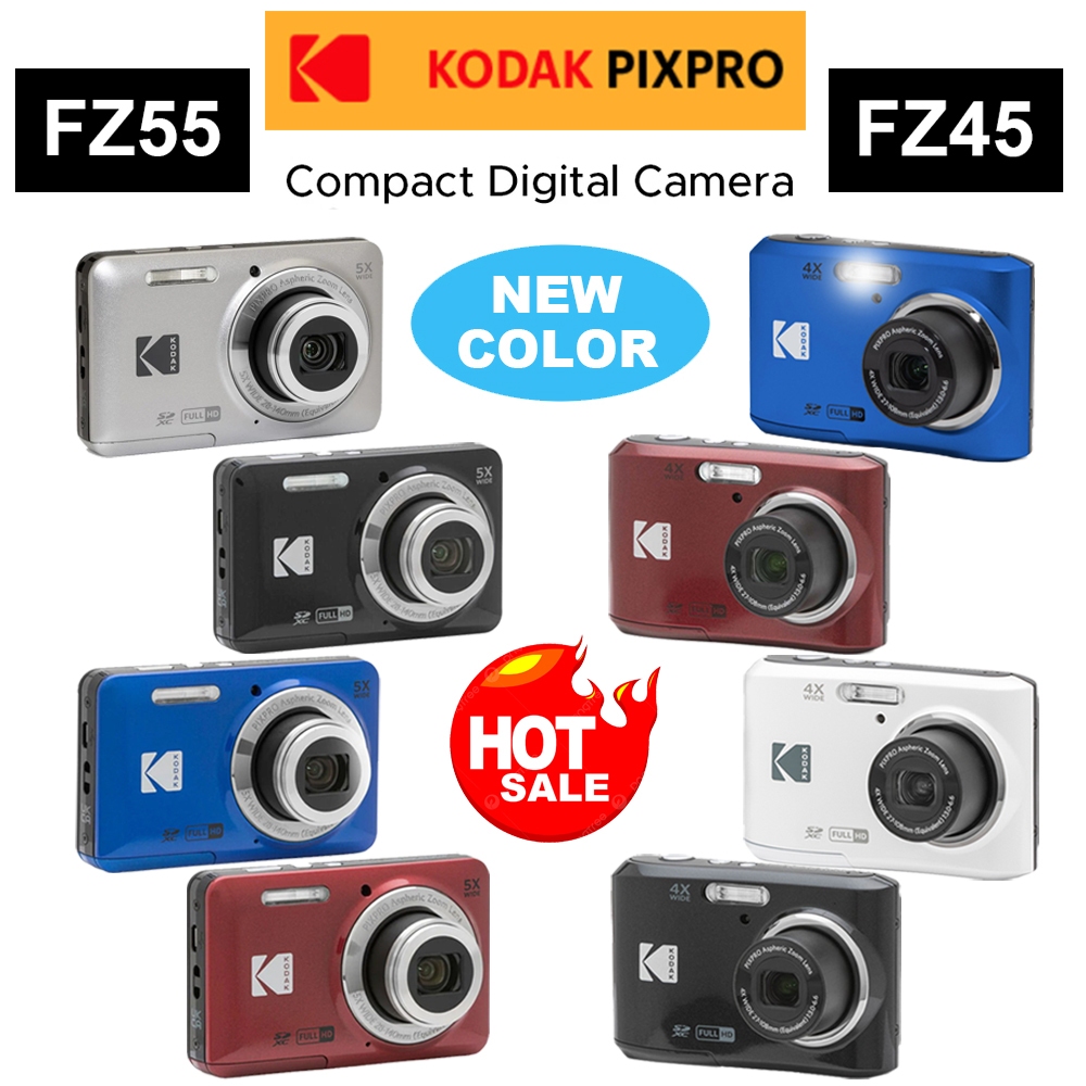 Kodak PIXPRO FZ55 / FZ45 Friendly Zoom Compact Digital Camera | Shopee Singapore