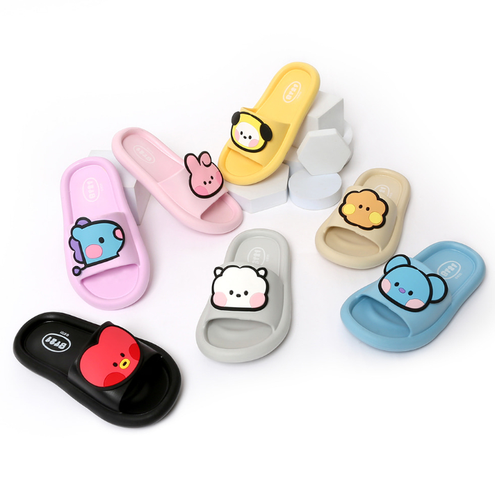 [BTS] BT21 Minini Chu Slippers (Official Authentic Goods) | Shopee ...