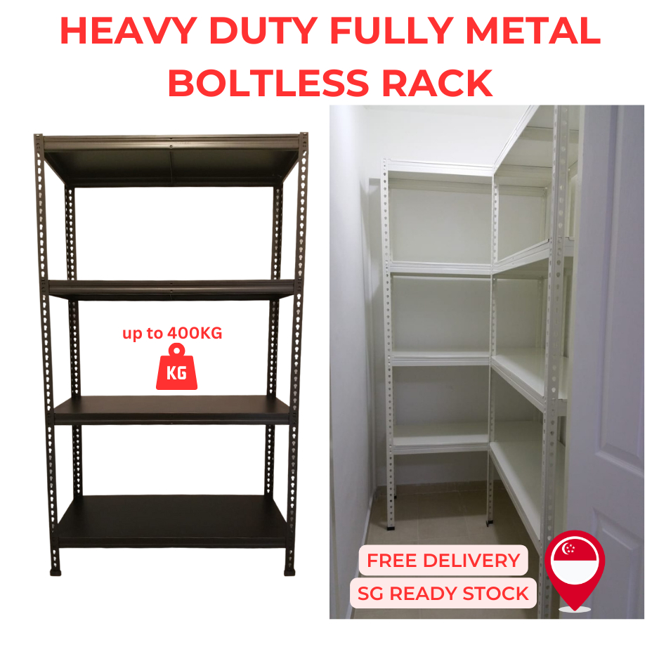 (SG-STOCK) Fully Metal Boltless Rack for Home and Office. Free Delivery ...