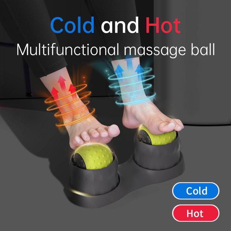 Ice Roller Ball, Cold/Hot Massage Roller Ball, Myofascial Release ...