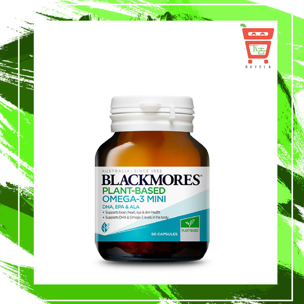 Blackmores Plant-based Omega-3 Mini, 60 caps (Vegan) | Shopee Singapore