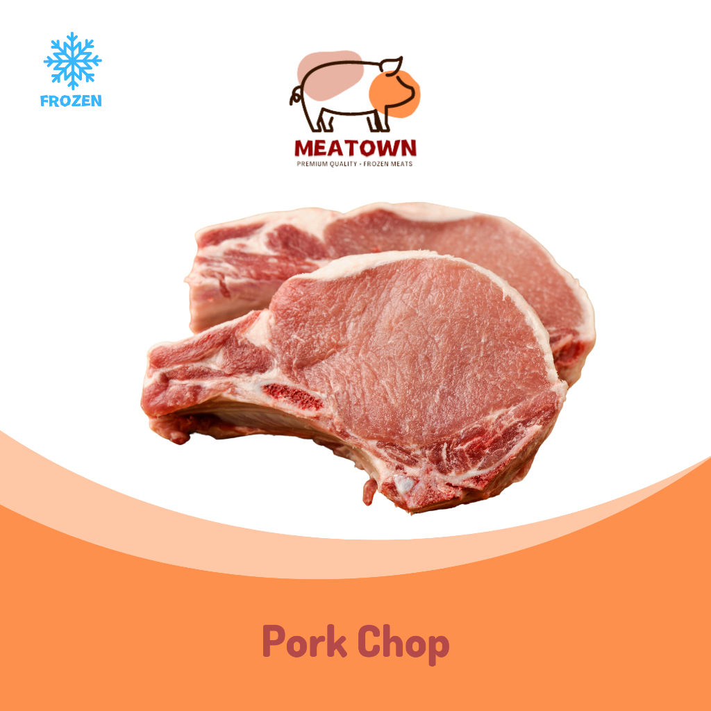 [Meatown] Pork Loin Chop (1KG) | Shopee Singapore