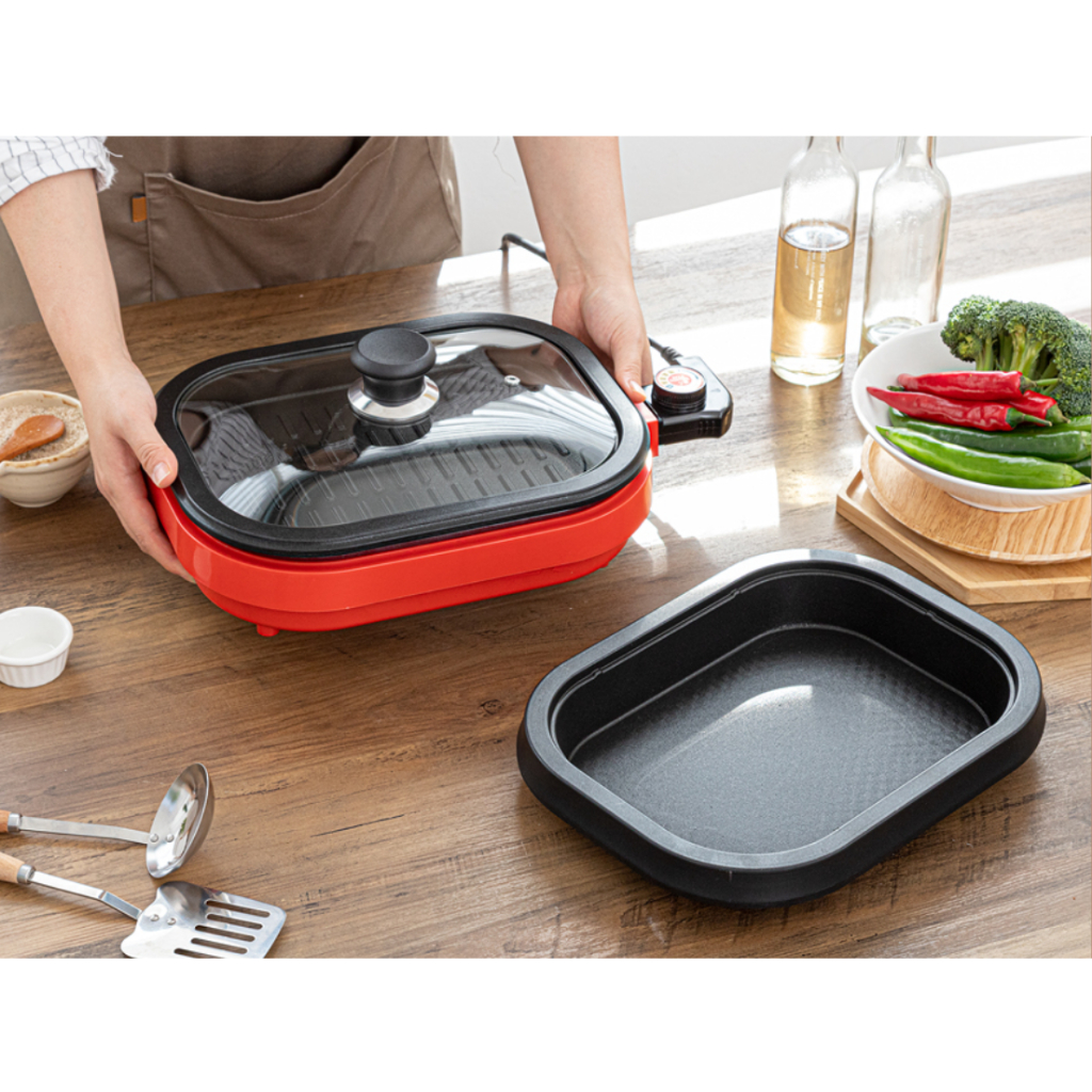 Haemaru Tani Cook Multi Cooker (Hotpot + Grill Pan) | Shopee Singapore
