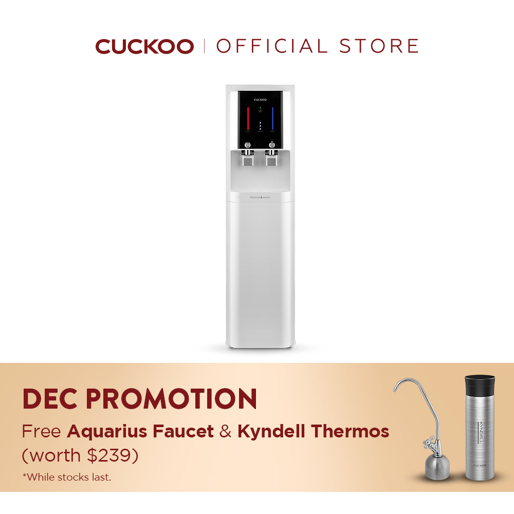 CUCKOO Queen Stand Water Purifier | Nano Positive Filter | Stainless ...