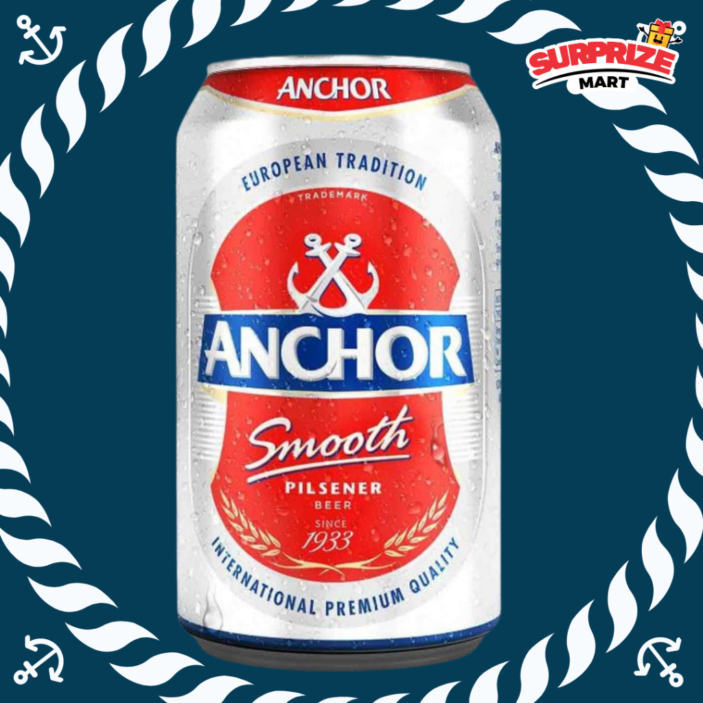 Anchor Smooth Pilsener 320ml Can | Anchor Beer | Bundle Deal ...