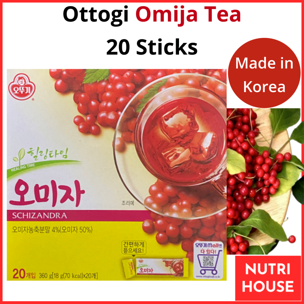 Omija Tea 360g (18g x 20 sticks) / Omija Drink / Omija Juice / Ottogi ...