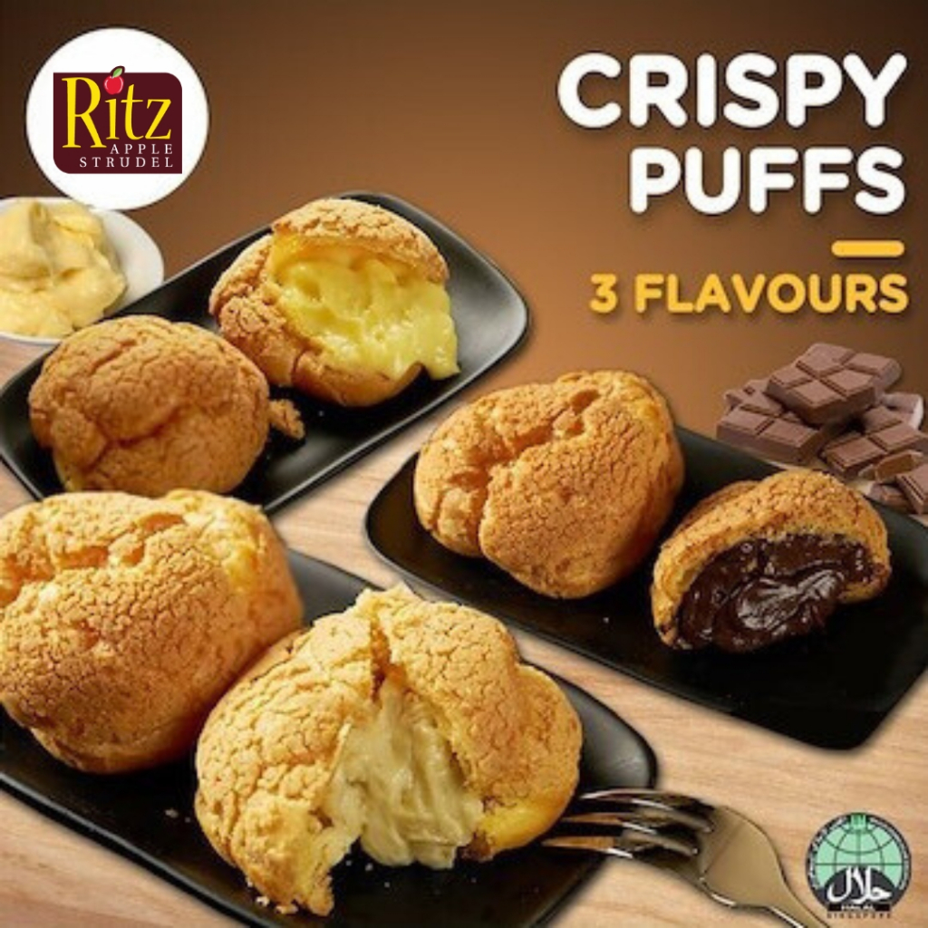 Crispy Puffs (9 pcs /3 Flavours) | Shopee Singapore
