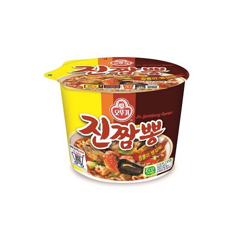 [Ottogi] Jin Jjambbong Ramen Bowl 115g / 오뚜기 진짬뽕 컵 115g / Korean Noodle | Shopee Singapore