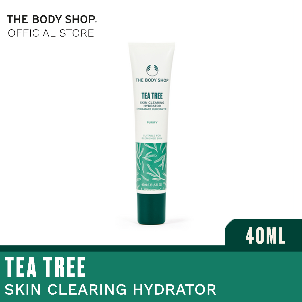The Body Shop Tea Tree Skin Clearing Hydrator 40ml | Shopee Singapore