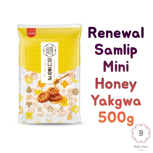 Renewal Samlip Mini Honey Yakgwa 500g / Korean traditional snack ...
