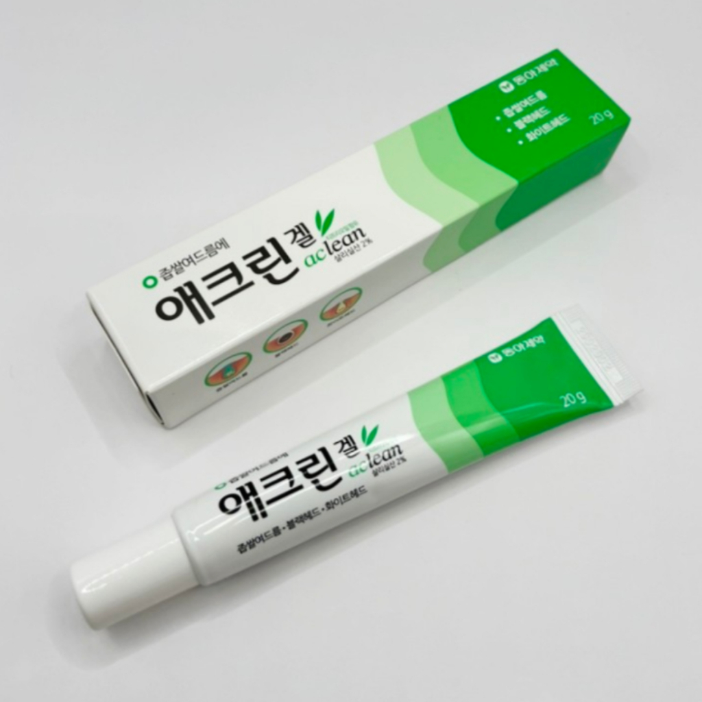 DONG-A Pharm. Aclean Gel 20g Inhibits Acne Bacteria Millet Acne ...