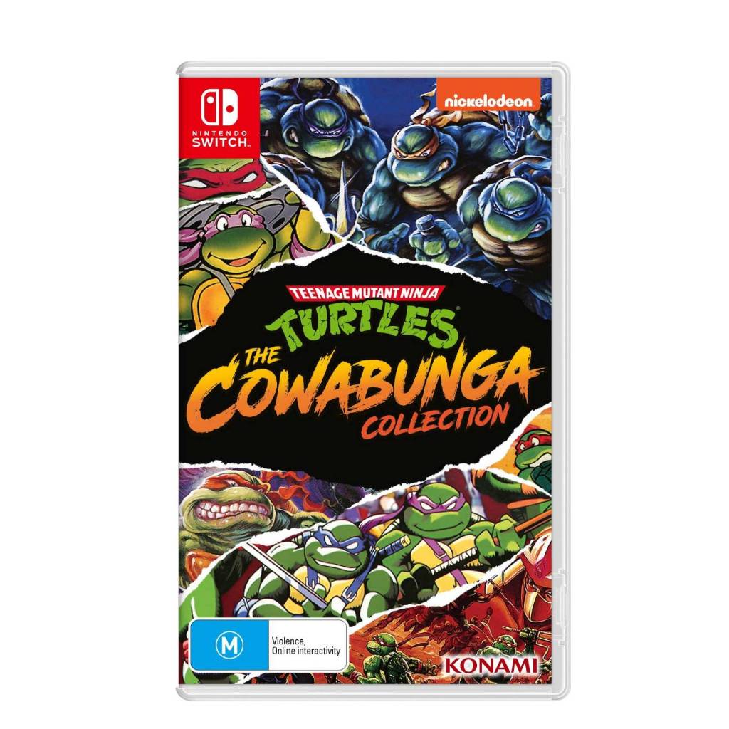 Nintendo Switch Teenage Mutant Ninja Turtles: The Cowabunga Collection ...