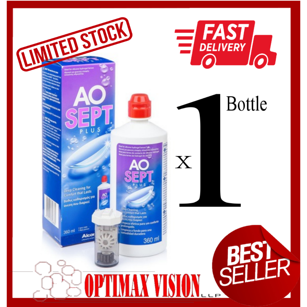 AOSept Plus Cleaning Disinfecting Solution 1 X 360ML | Shopee Singapore
